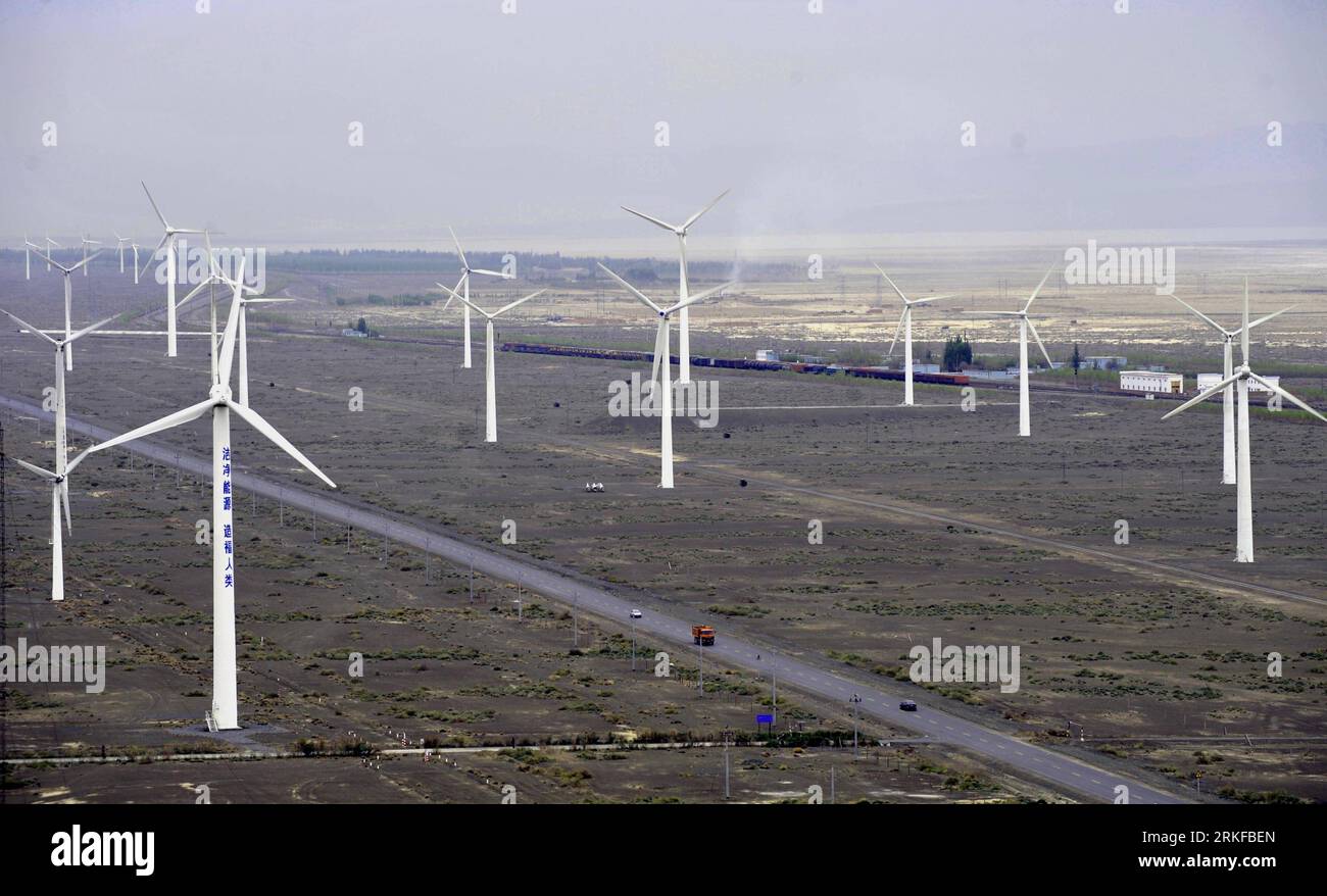 Goldwind wind turbine hi-res stock photography and images - Alamy