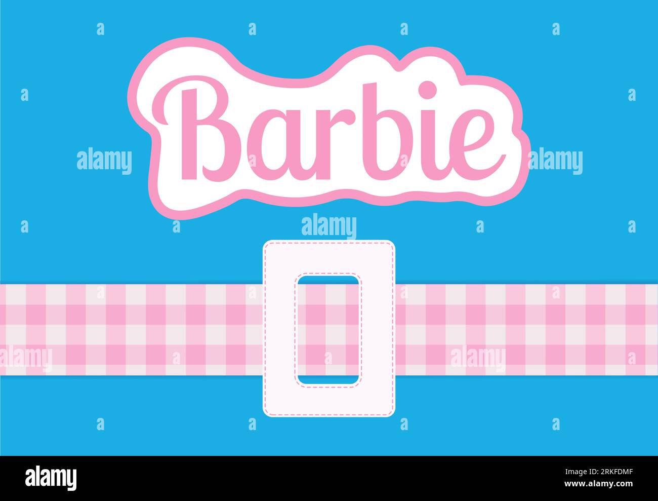 Barbie inscription Stock Vector Images - Alamy