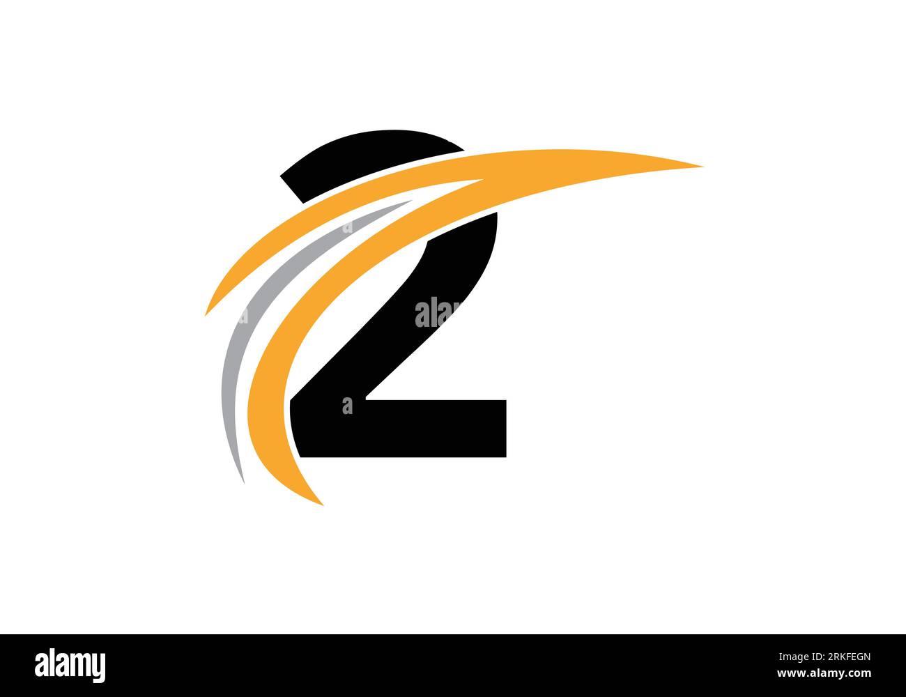 Initial 2 Letter Alphabet Logo Design In Vector Format. Logotype For ...