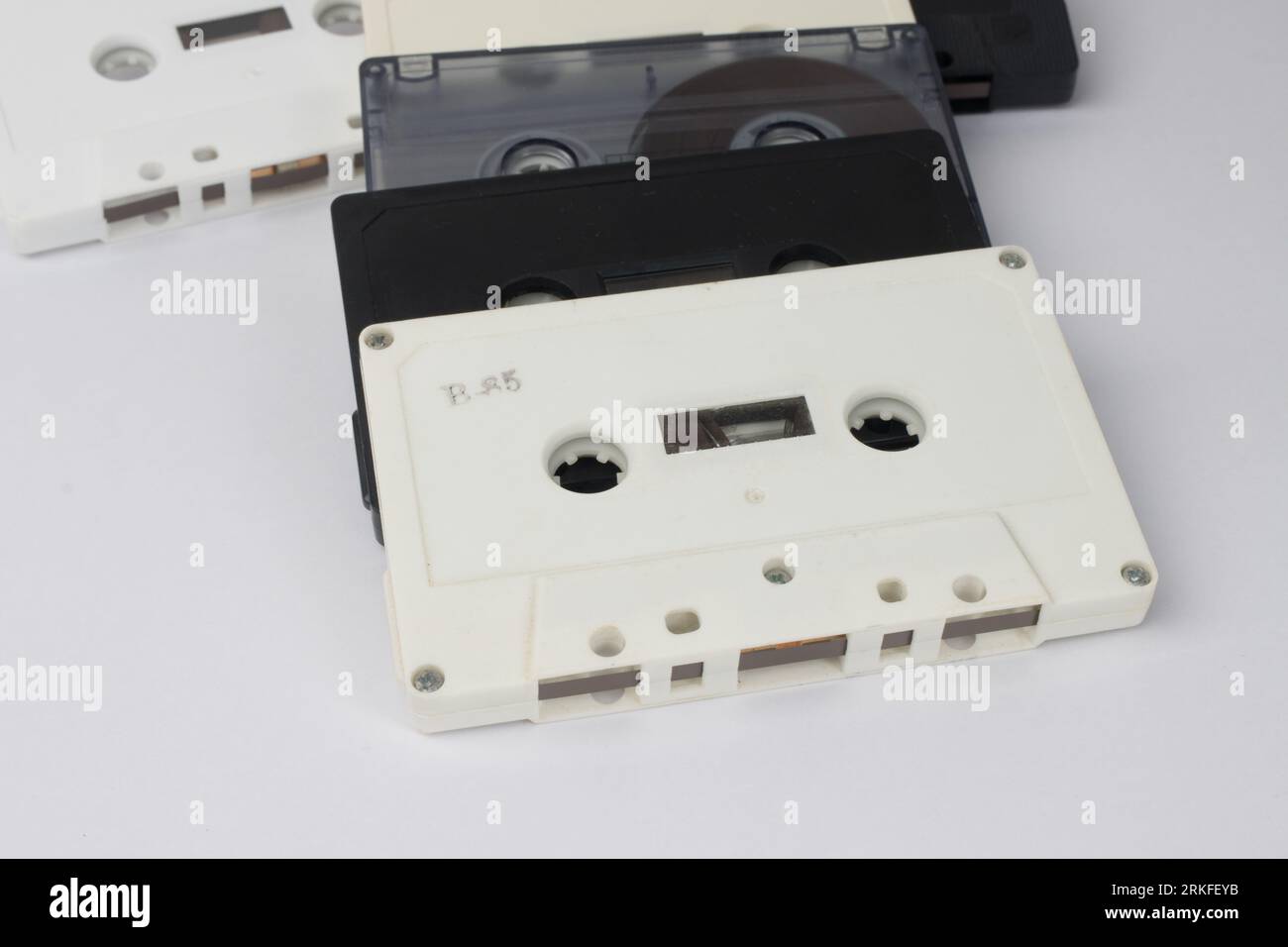 Old Cassette Tapes from the 70s and 80s Stock Photo - Alamy
