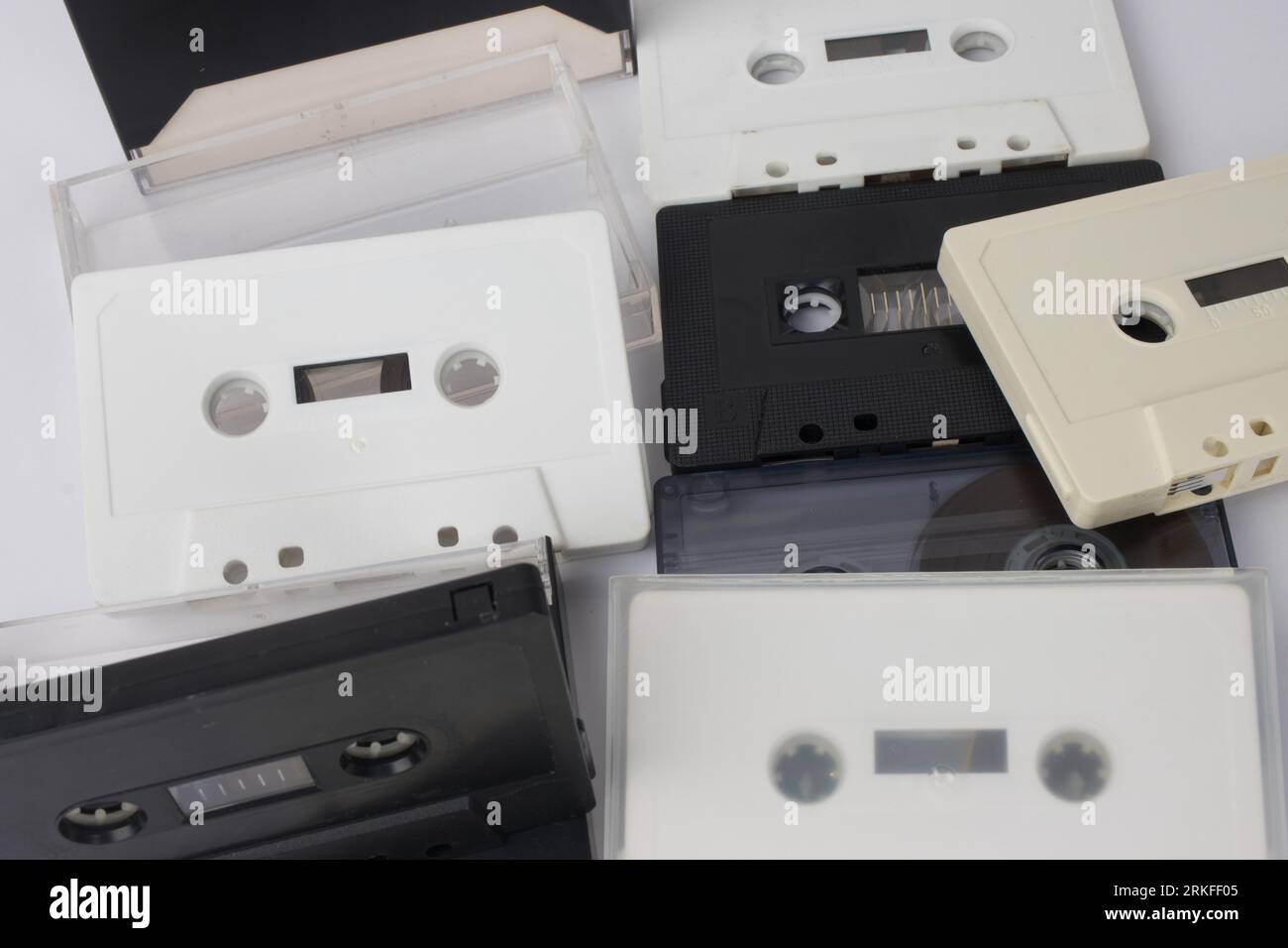 Old Cassette Tapes from the 70s and 80s Stock Photo - Alamy