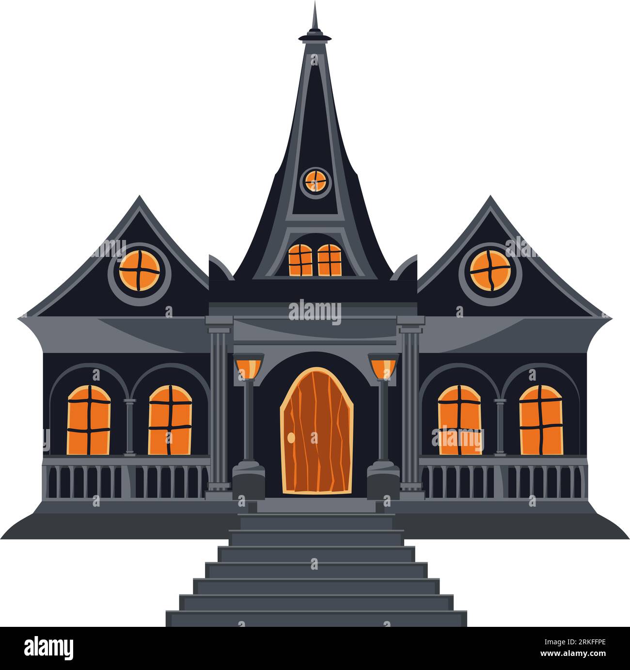 Inside Haunted House Cartoon