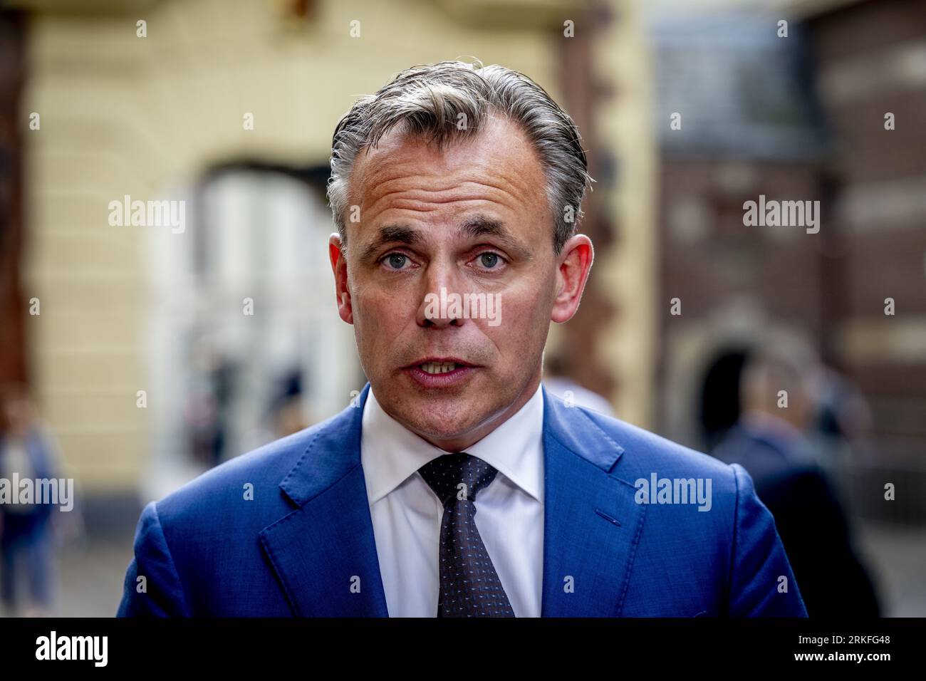 THE HAGUE - Mark Harbers Minister of Infrastructure and Water ...