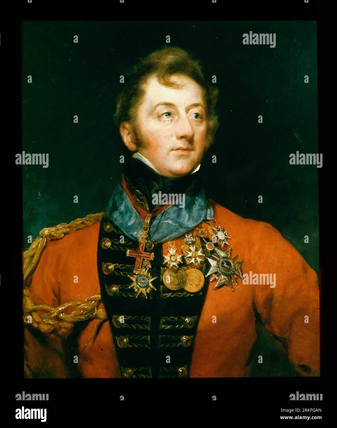 Sir Charles William Doyle by Margaret Sarah Carpenter Stock Photo - Alamy