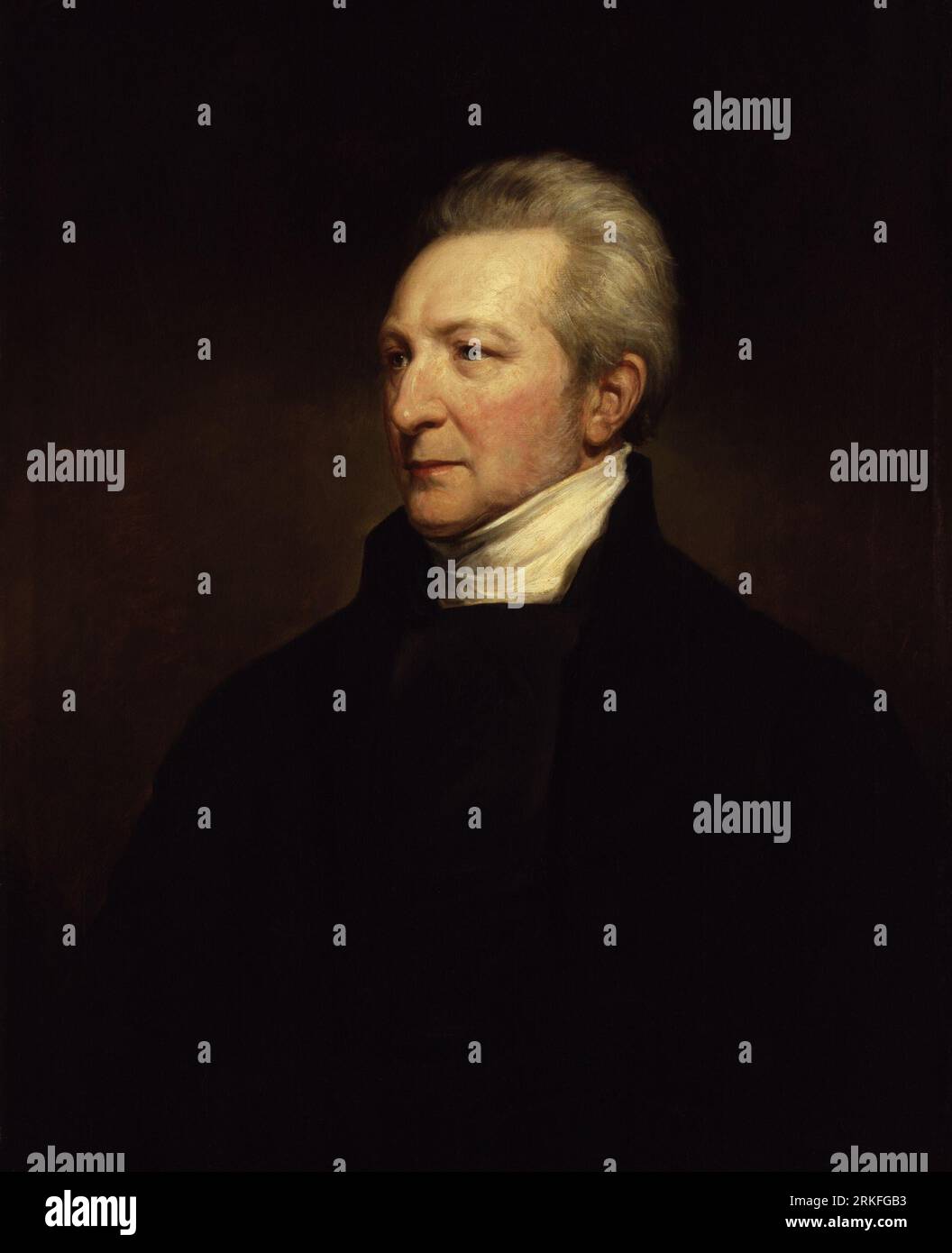 John Bird Sumner circa 1852 by Margaret Sarah Carpenter Stock Photo - Alamy