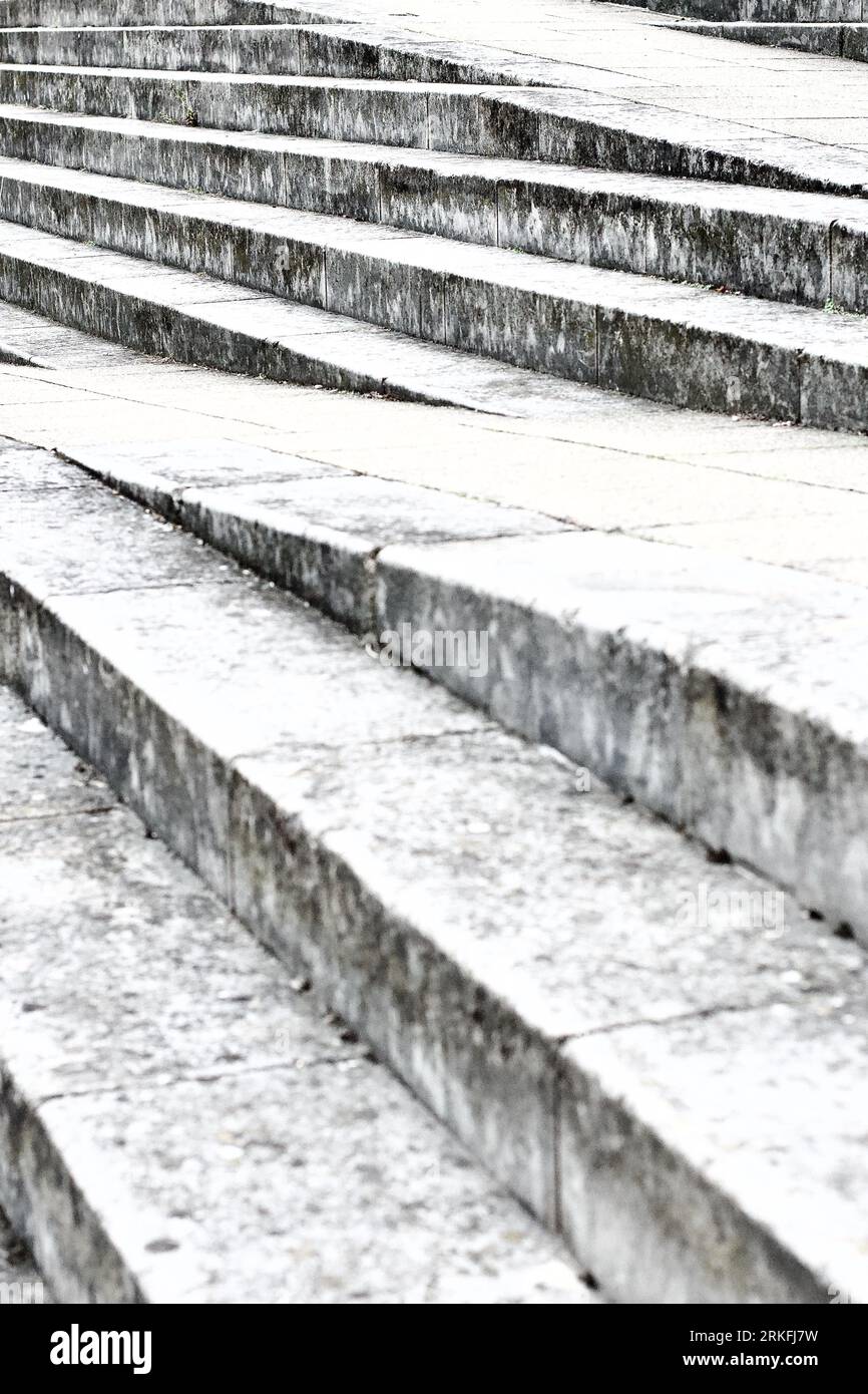 diagonal staircase geometric pattern grey stairs Stock Photo - Alamy