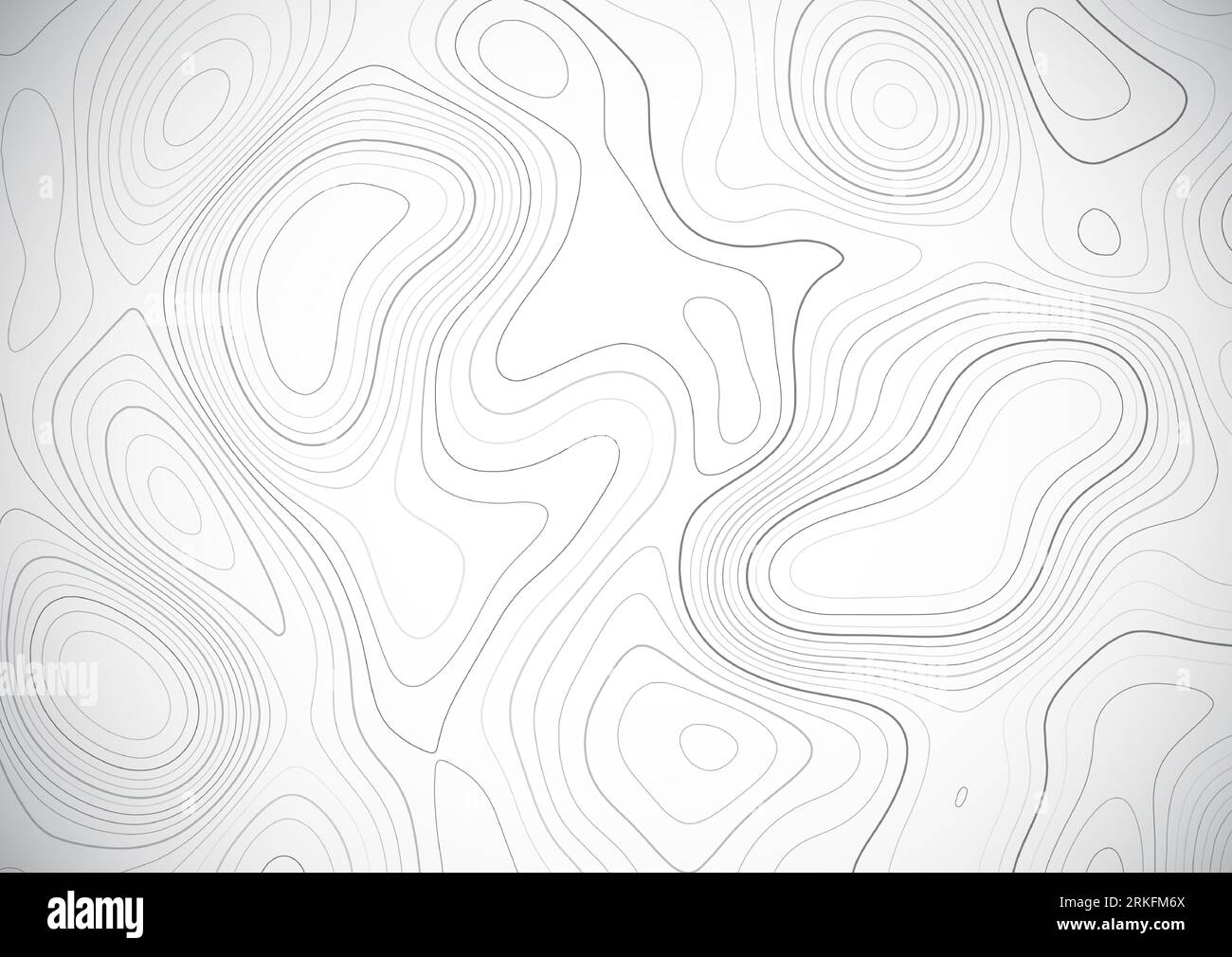 Landscape background with an abstract topography map design Stock ...