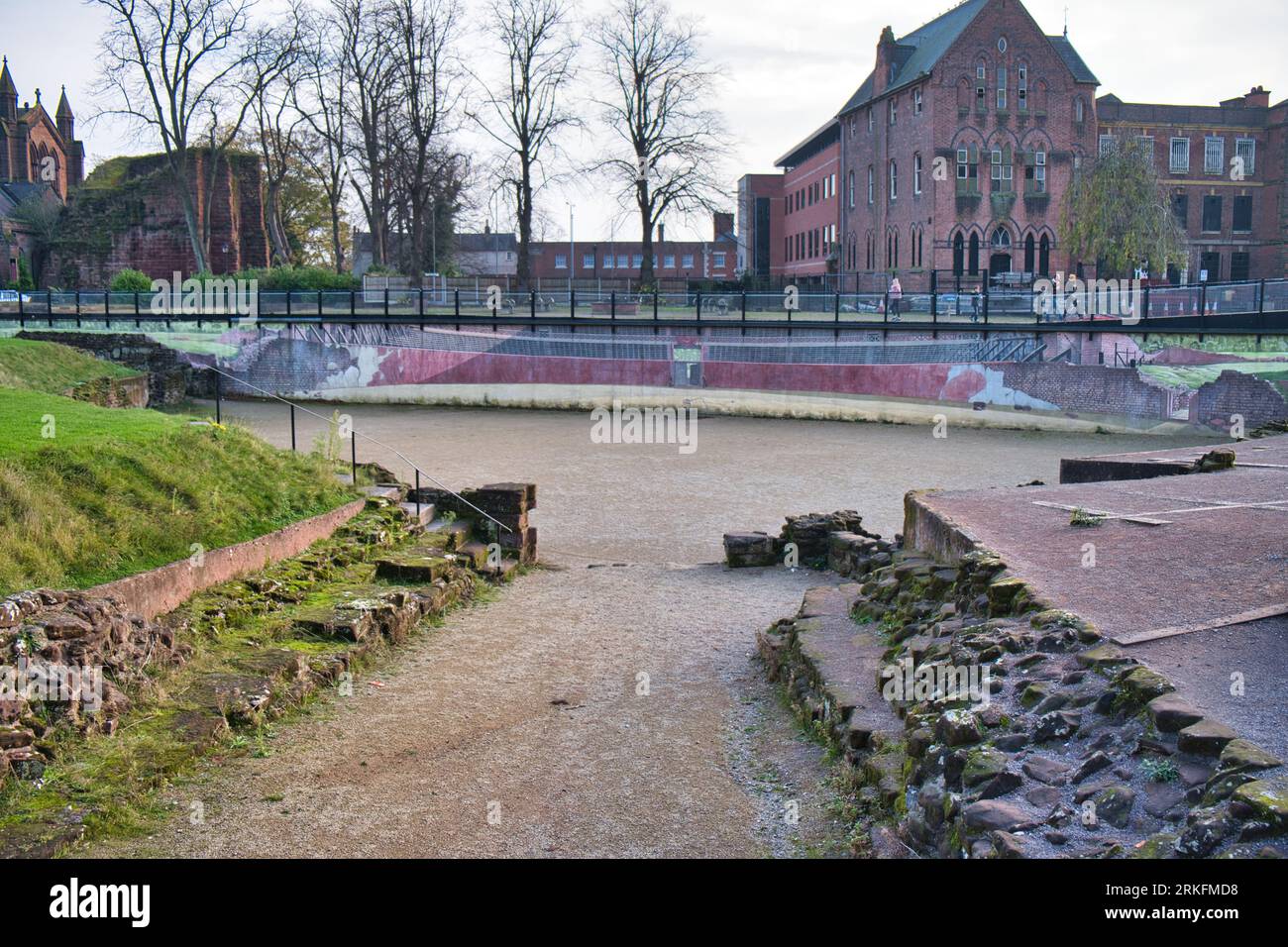 Largest roman amphitheatre in britain hi-res stock photography and ...