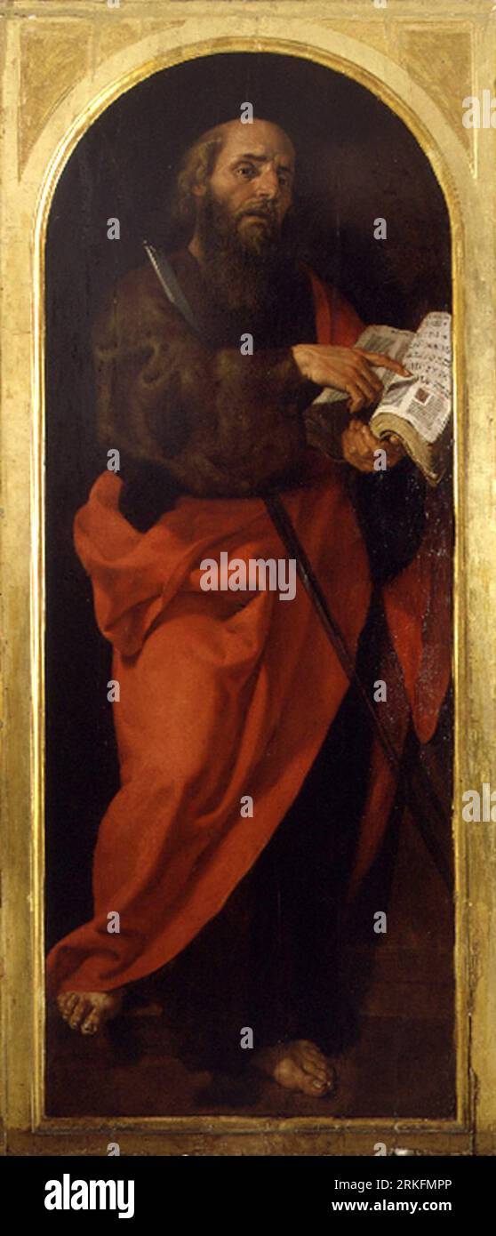 San Pablo between circa 1625 and circa 1627 by Francesc Ribalta Stock ...