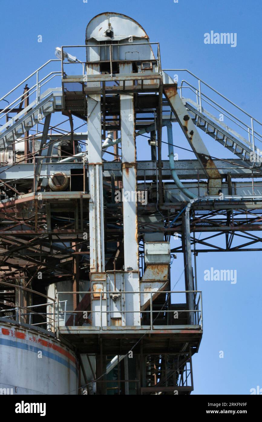 Factory staircase hi-res stock photography and images - Alamy