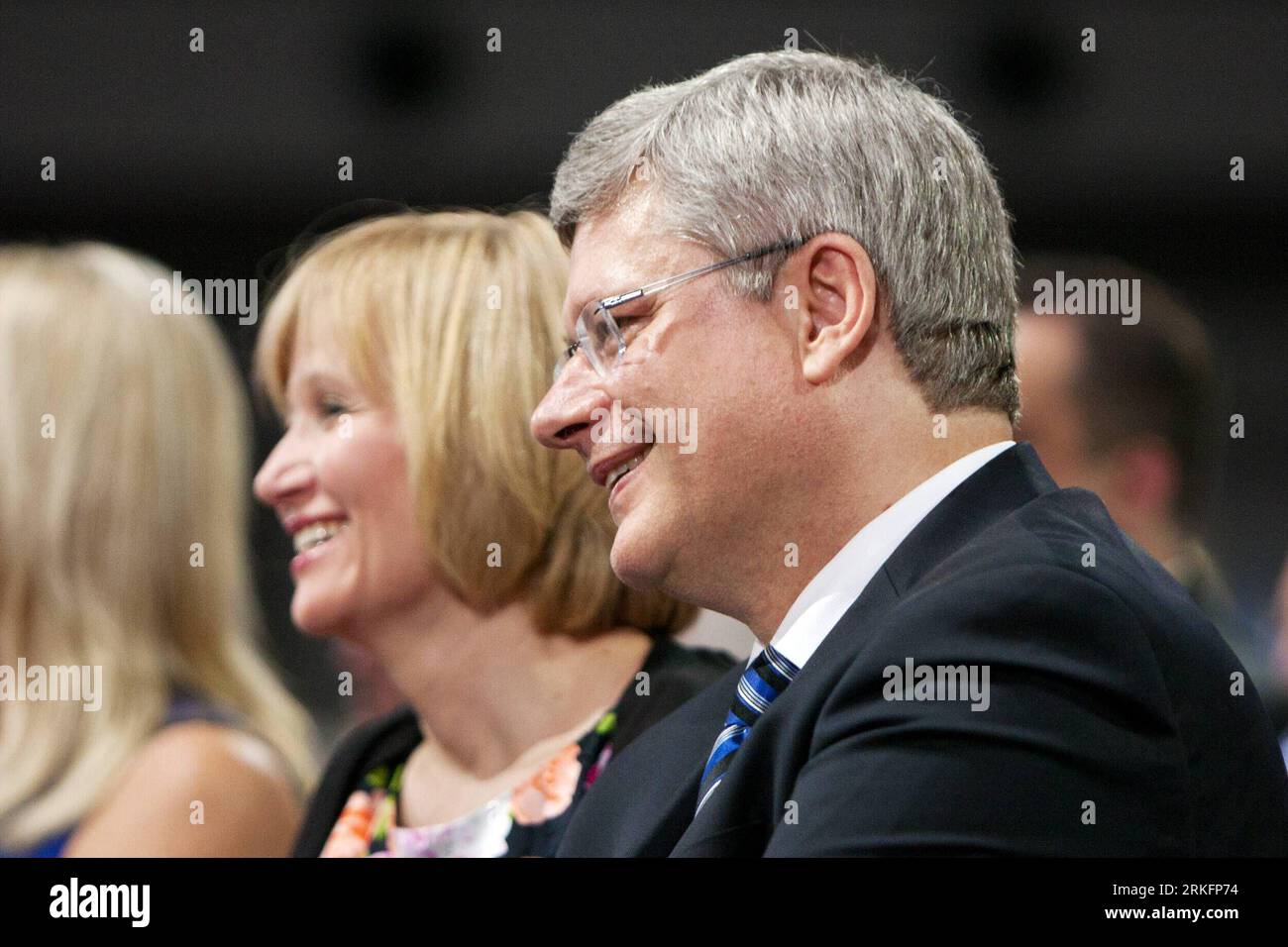 Stephen harper wife laureen hi-res stock photography and images - Alamy