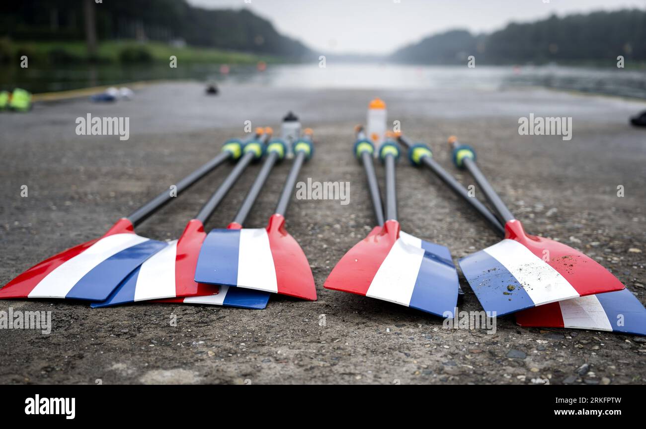 AMSTERDAM - Open training of the TeamNL Rowers in World Cup formations ...
