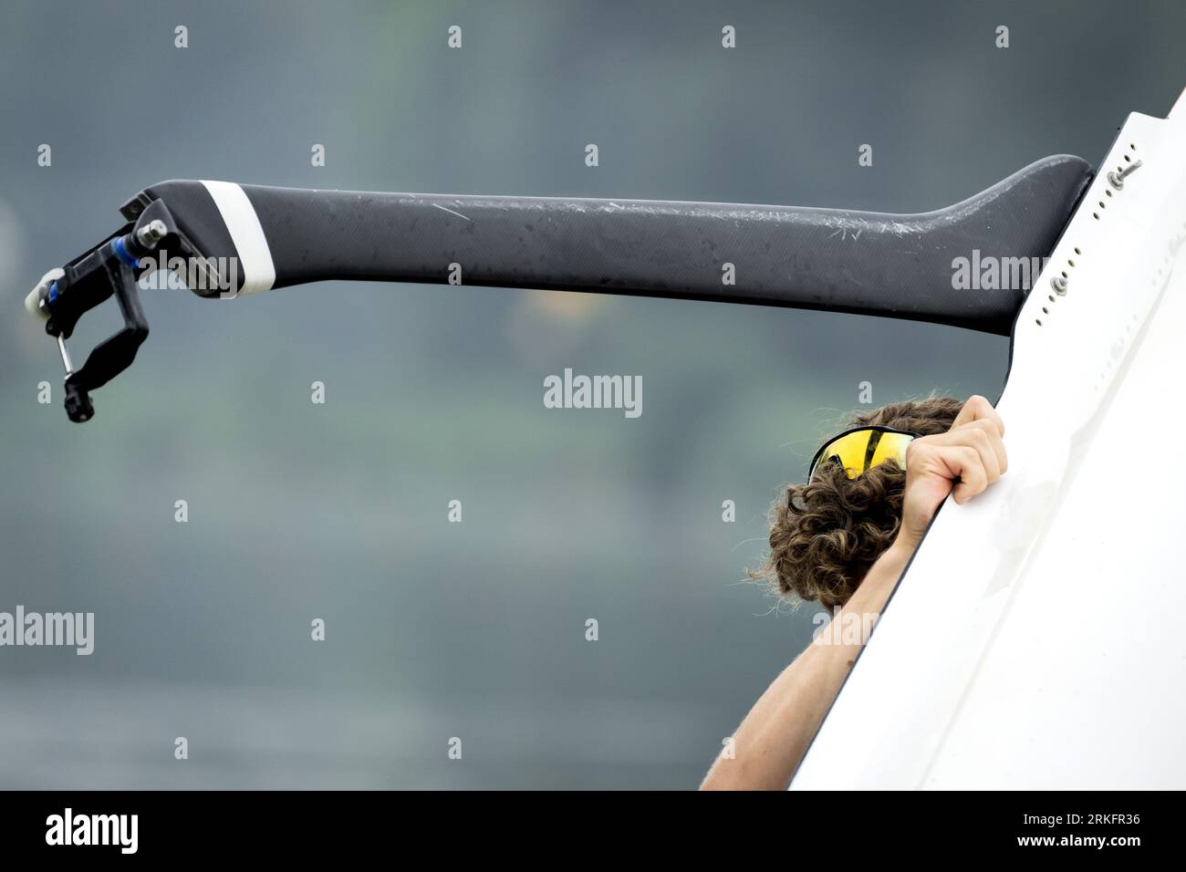 AMSTERDAM - Simon van Dorp (men's single sculls) during an open ...