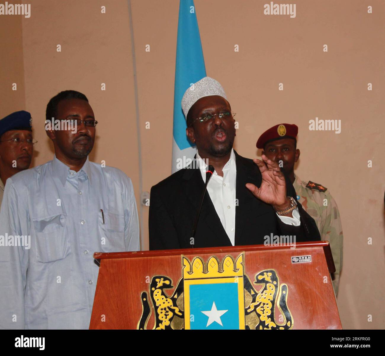 Somali president sheikh sharif sheikh hi-res stock photography and ...