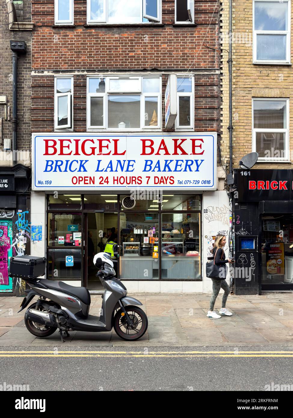 Beigel Shop, a 24-hour bakery in Brick Lane known for traditional ...