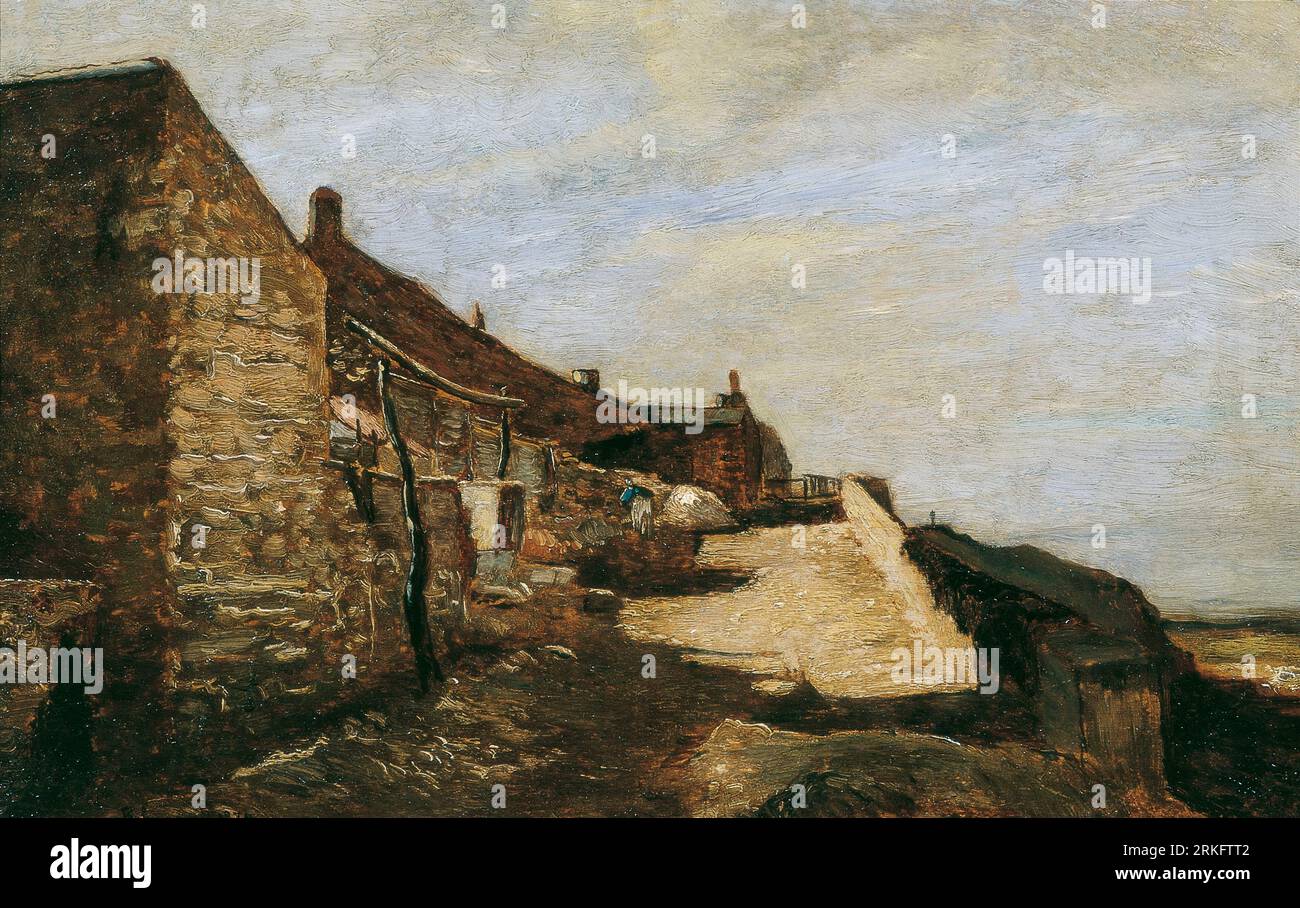 Pont de Moutiers in Thiers 1897 by Rudolf Ribarz Stock Photo - Alamy