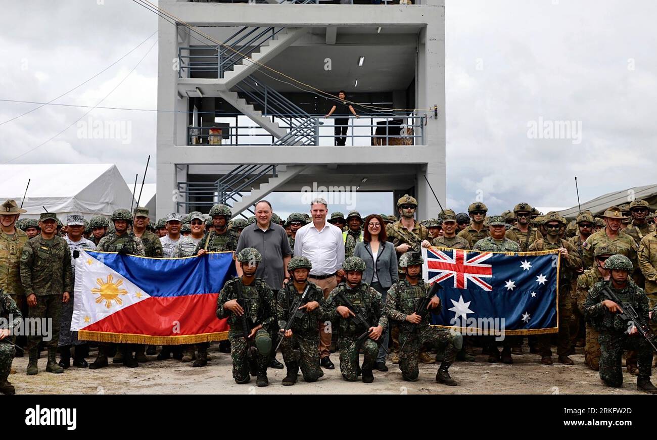 In this photo released by the Philippine DND Defense Communications ...