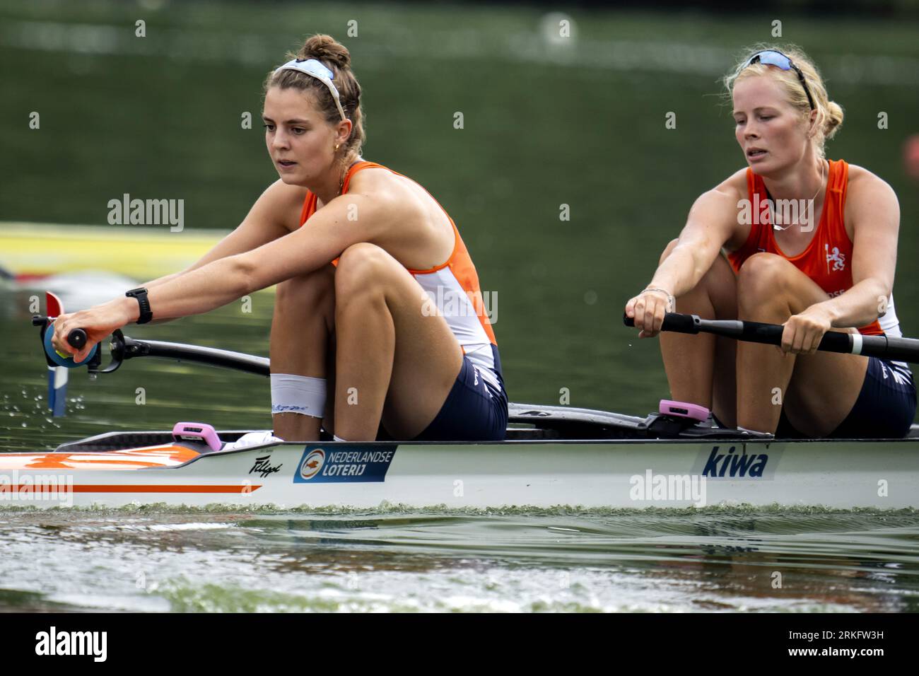 AMSTERDAM - Veronique Meester and Ymkje Clevering (women's pair without ...