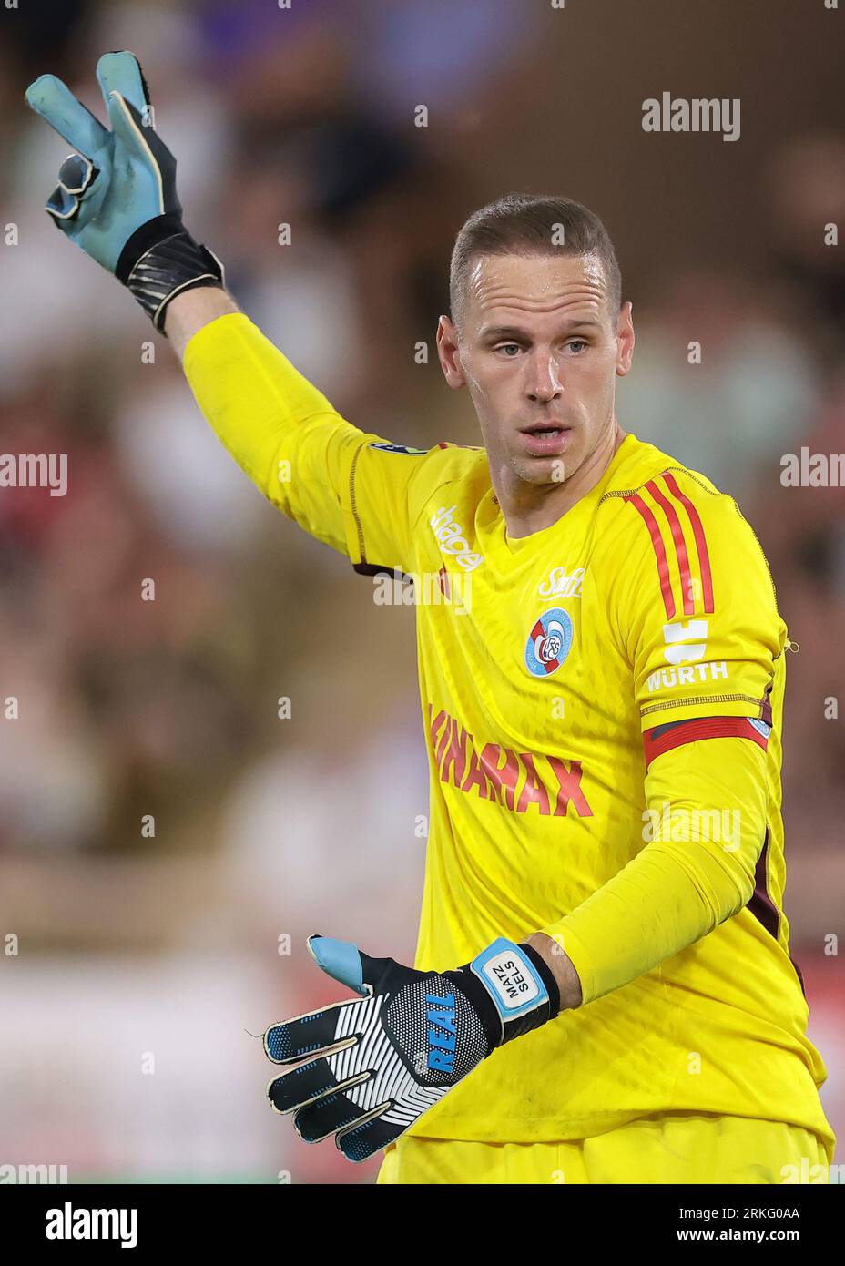 As monaco v rc strasbourg alsace hi-res stock photography and images ...