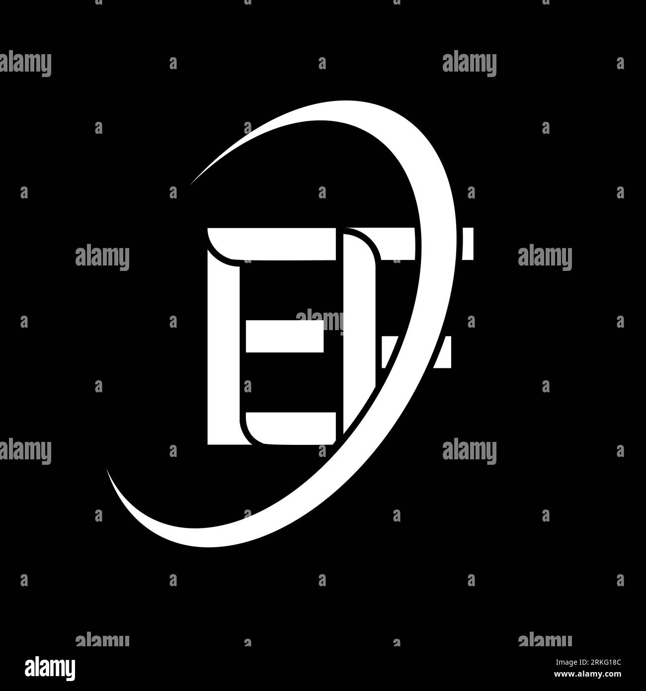 EF logo. E F design. White EF letter. EF/E F letter logo design ...
