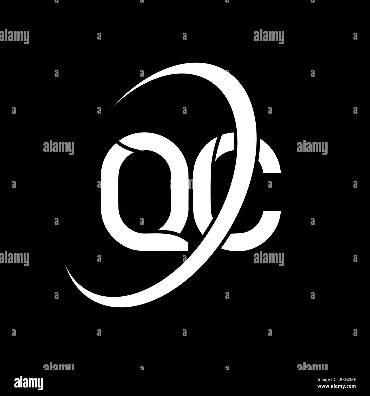 Qc logo Black and White Stock Photos & Images - Alamy