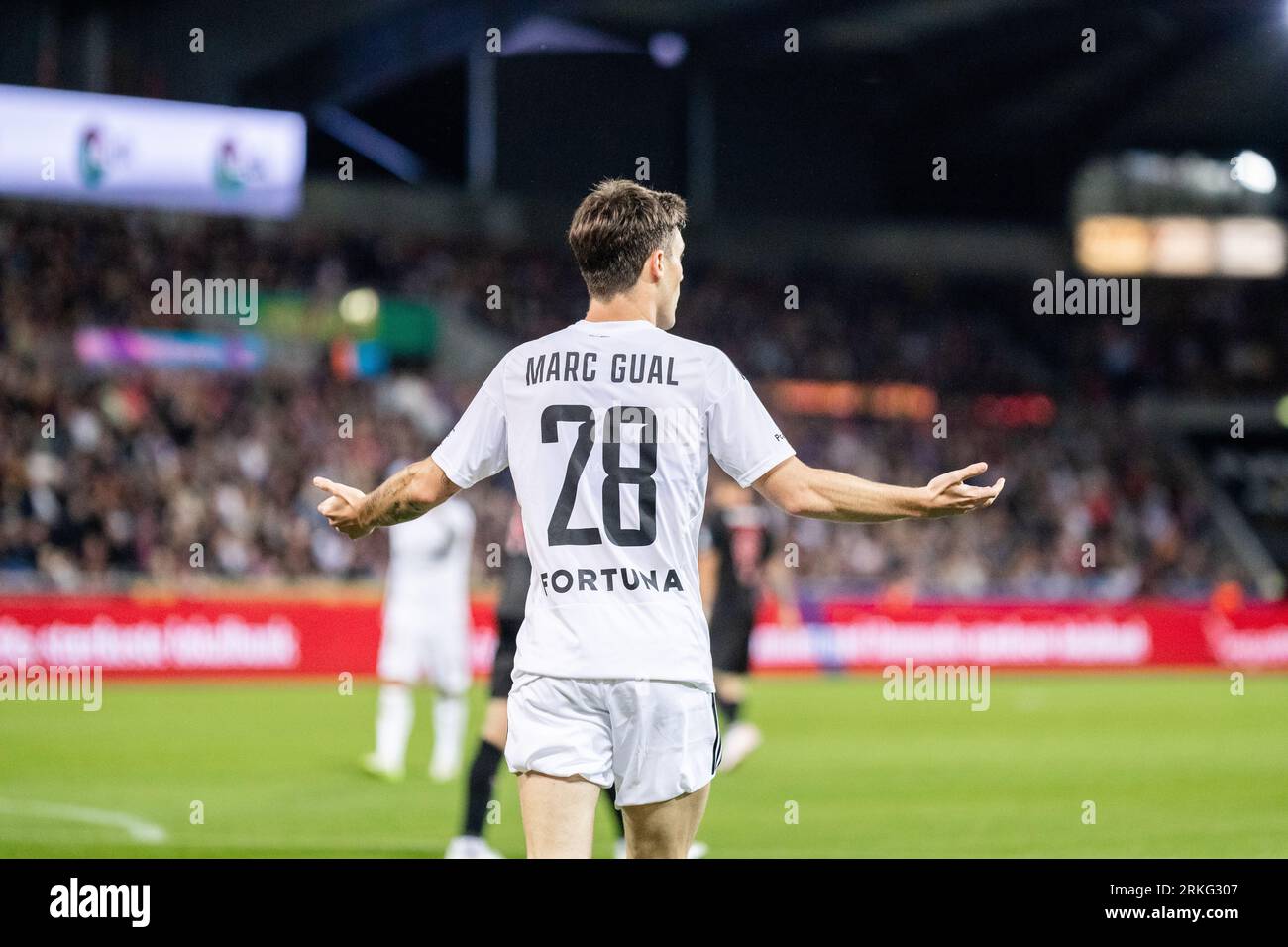 Herning, Denmark. 24th Aug, 2023. Marc Gual (28) of Legia Warszawa seen ...