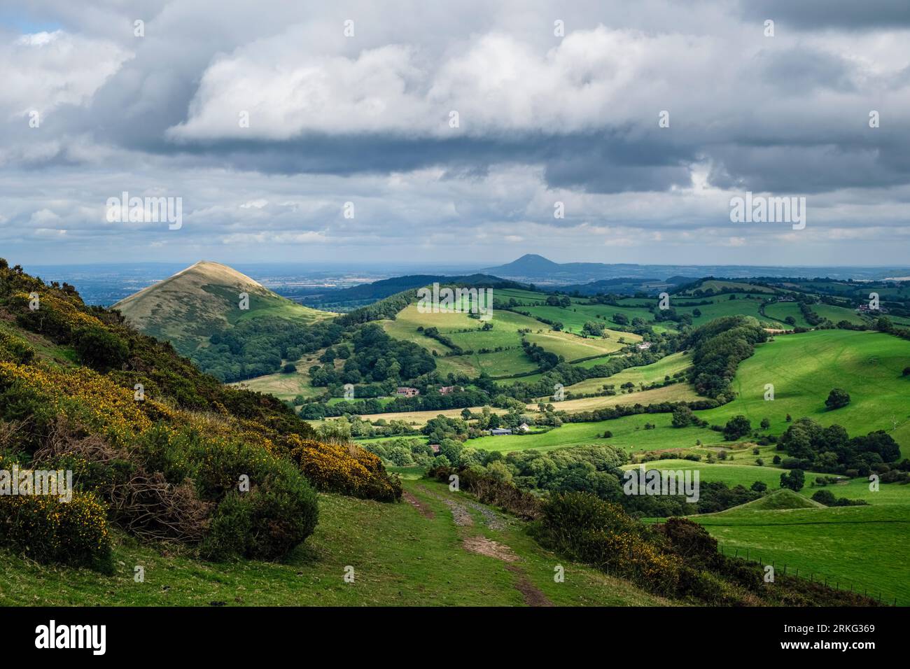The wrekin hillfort hi-res stock photography and images - Alamy