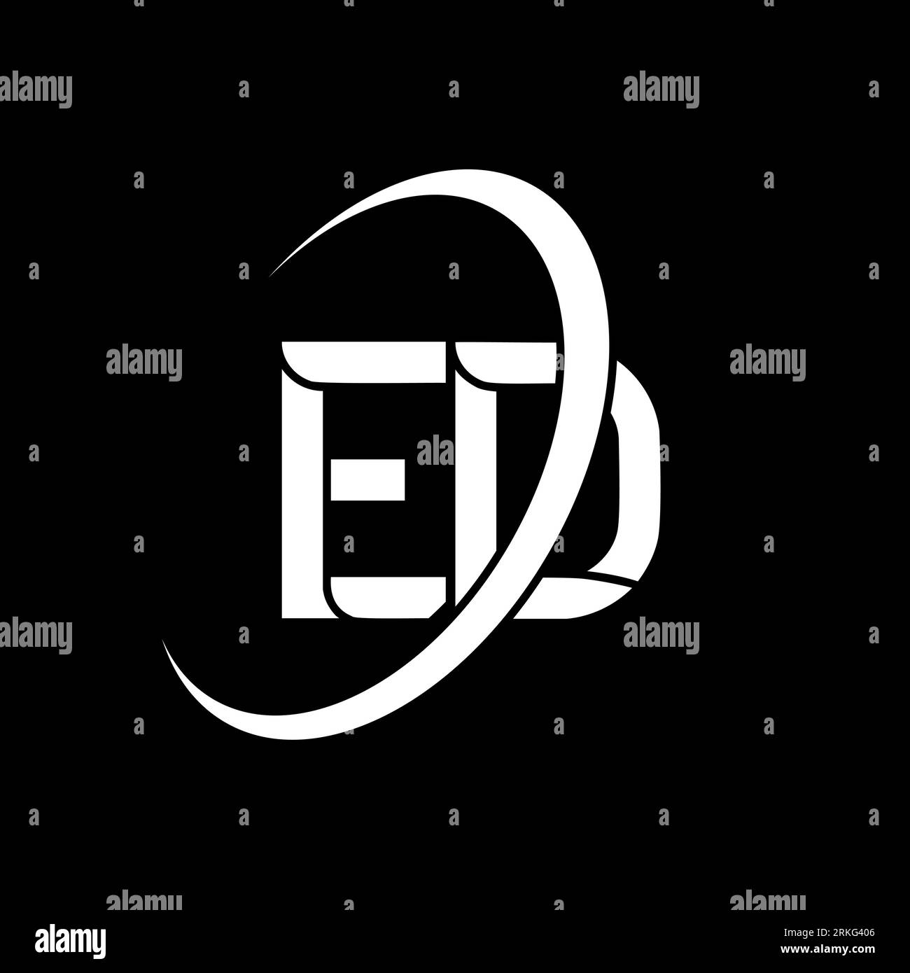 ED logo. E D design. White ED letter. ED/E D letter logo design ...