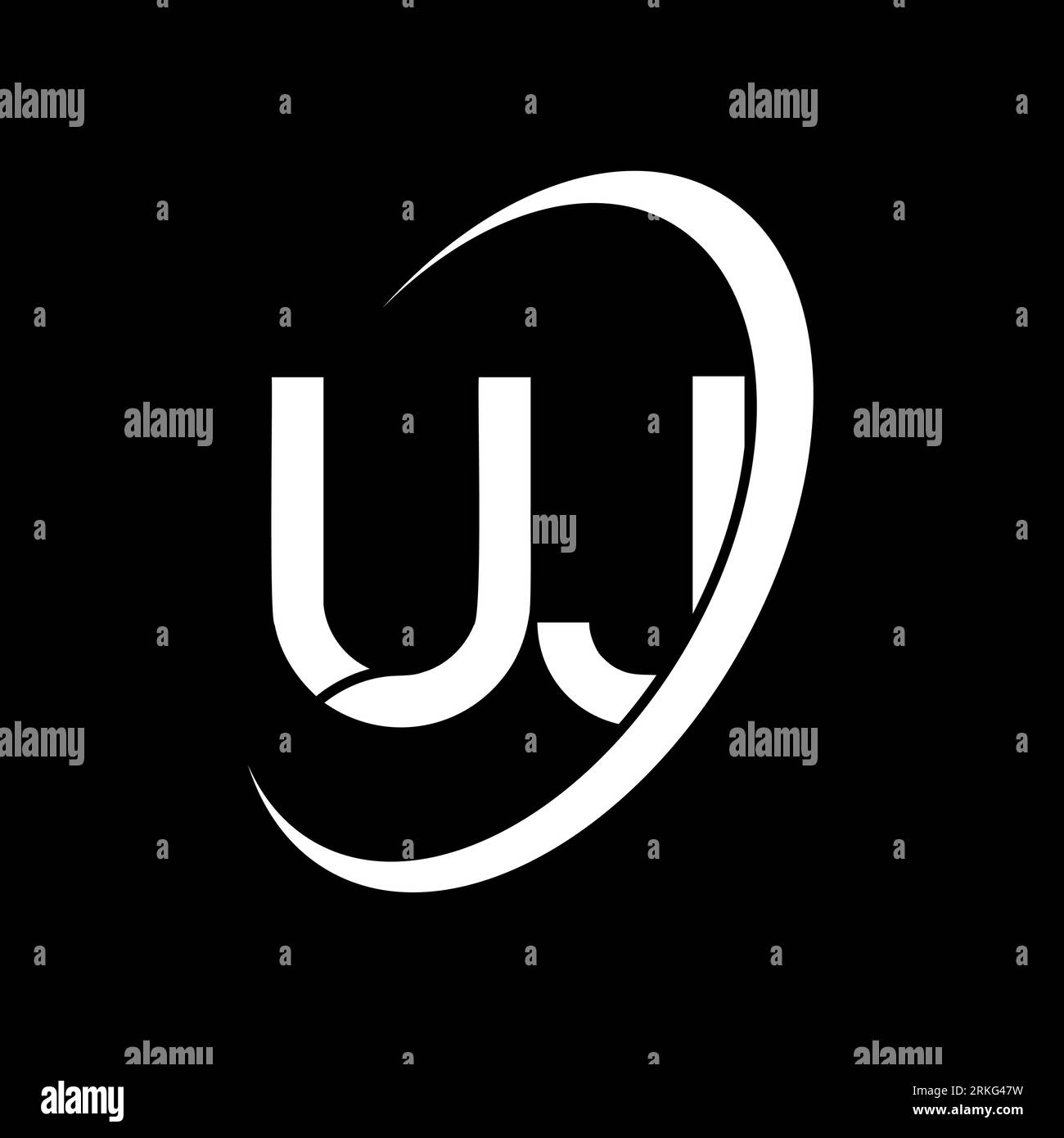 UJ logo. U J design. White UJ letter. UJ/U J letter logo design ...