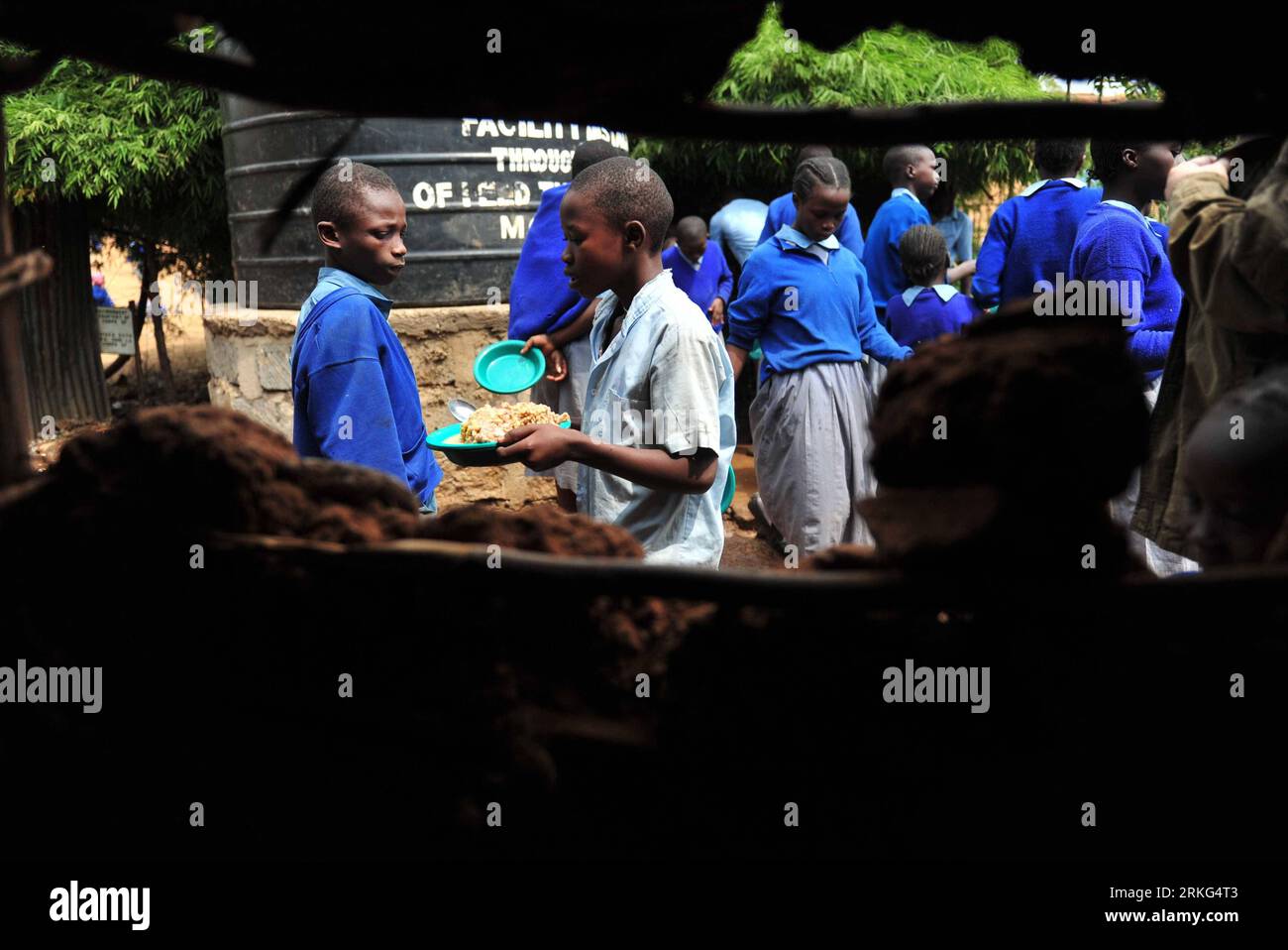 Poor school children meal hi-res stock photography and images - Alamy