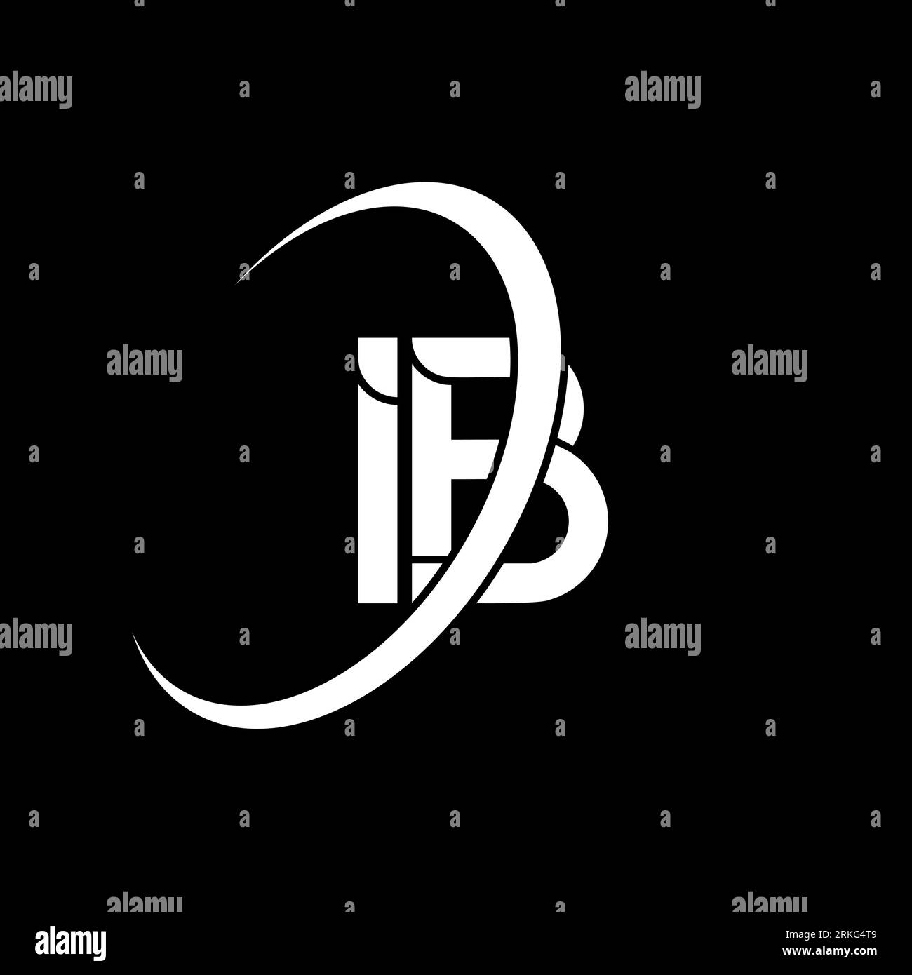 IB logo. I B design. White IB letter. IB/I B letter logo design ...