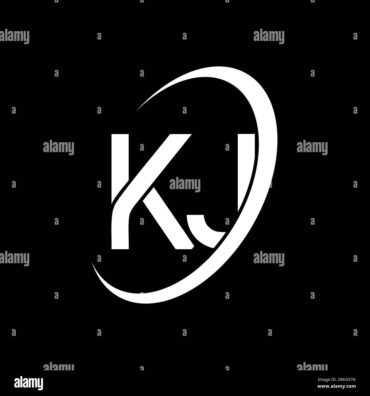 K j logo Stock Vector Images - Alamy