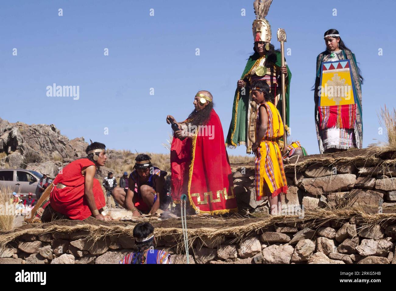 Prehispanic festival hi-res stock photography and images - Alamy