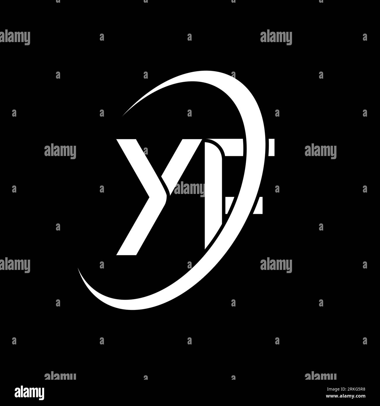 YF logo. Y F design. White YF letter. YF/Y F letter logo design ...