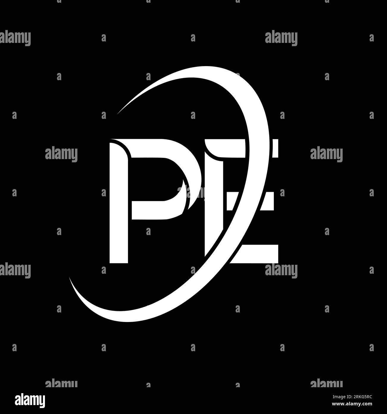 PE logo. P E design. White PE letter. PE/P E letter logo design ...