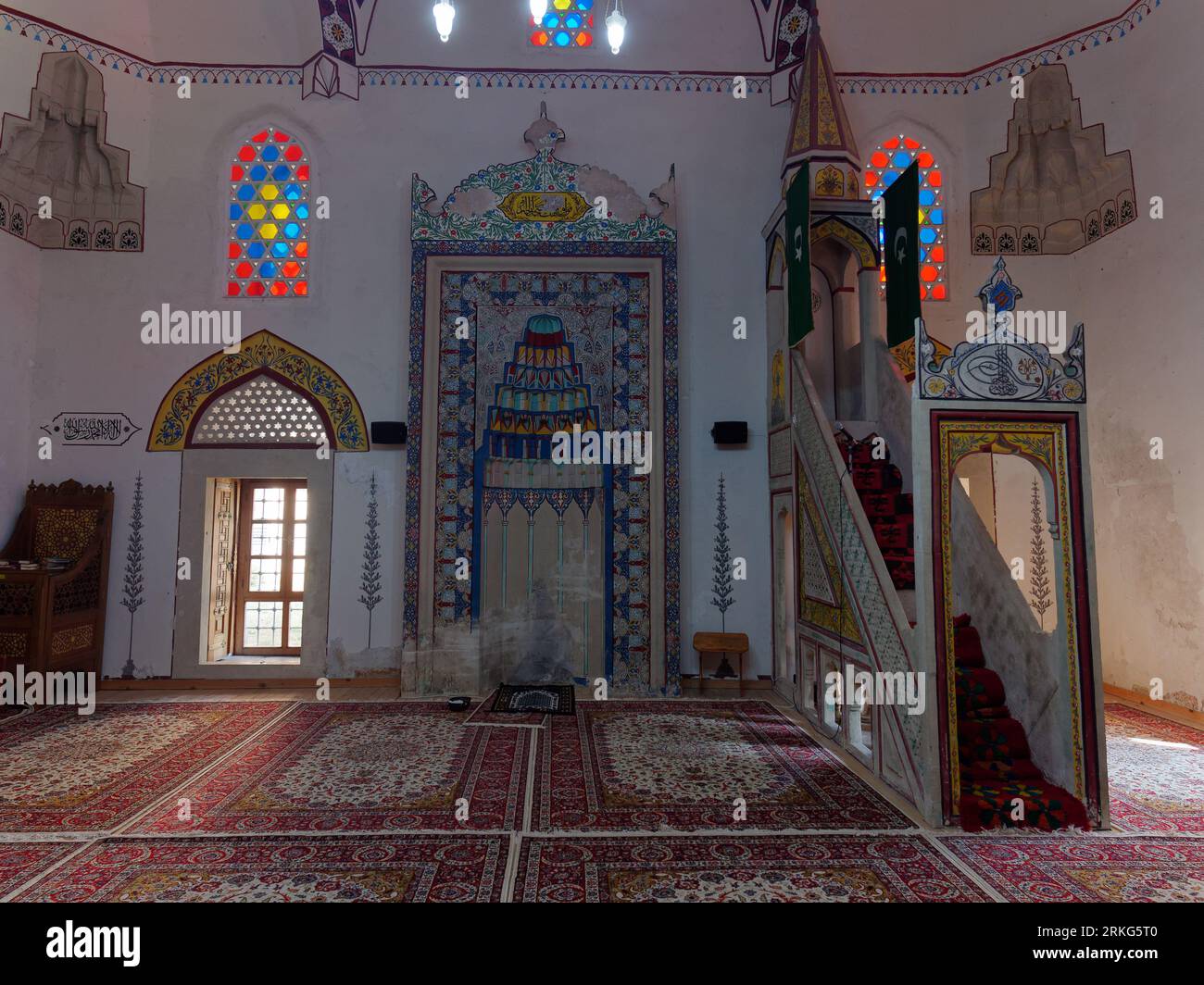 Koski Mehmed Pasha Mosque interior in the city of Mostar, Bosnia and ...