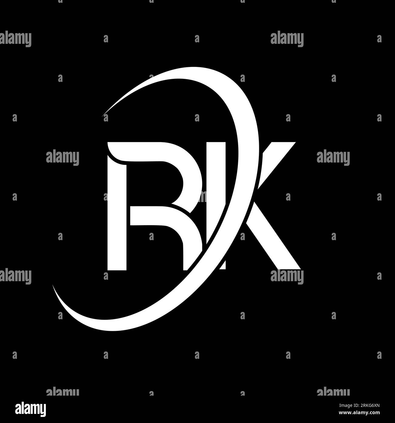 RK logo. R K design. White RK letter. RK/R K letter logo design ...