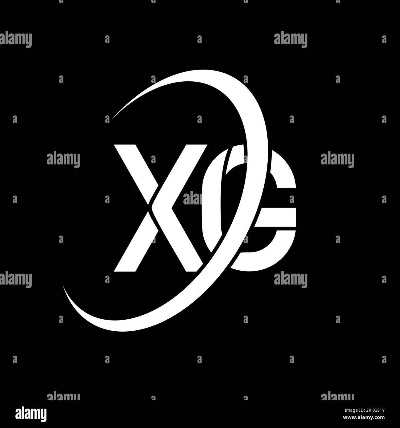 XG logo. X G design. White XG letter. XG/X G letter logo design ...