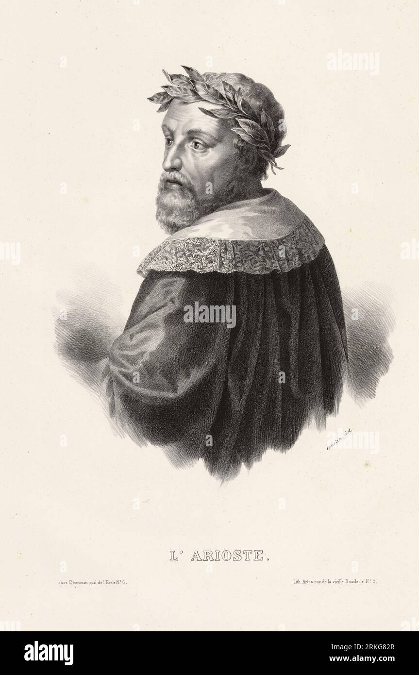 Ludovico ariosto orlando furioso hi-res stock photography and images ...