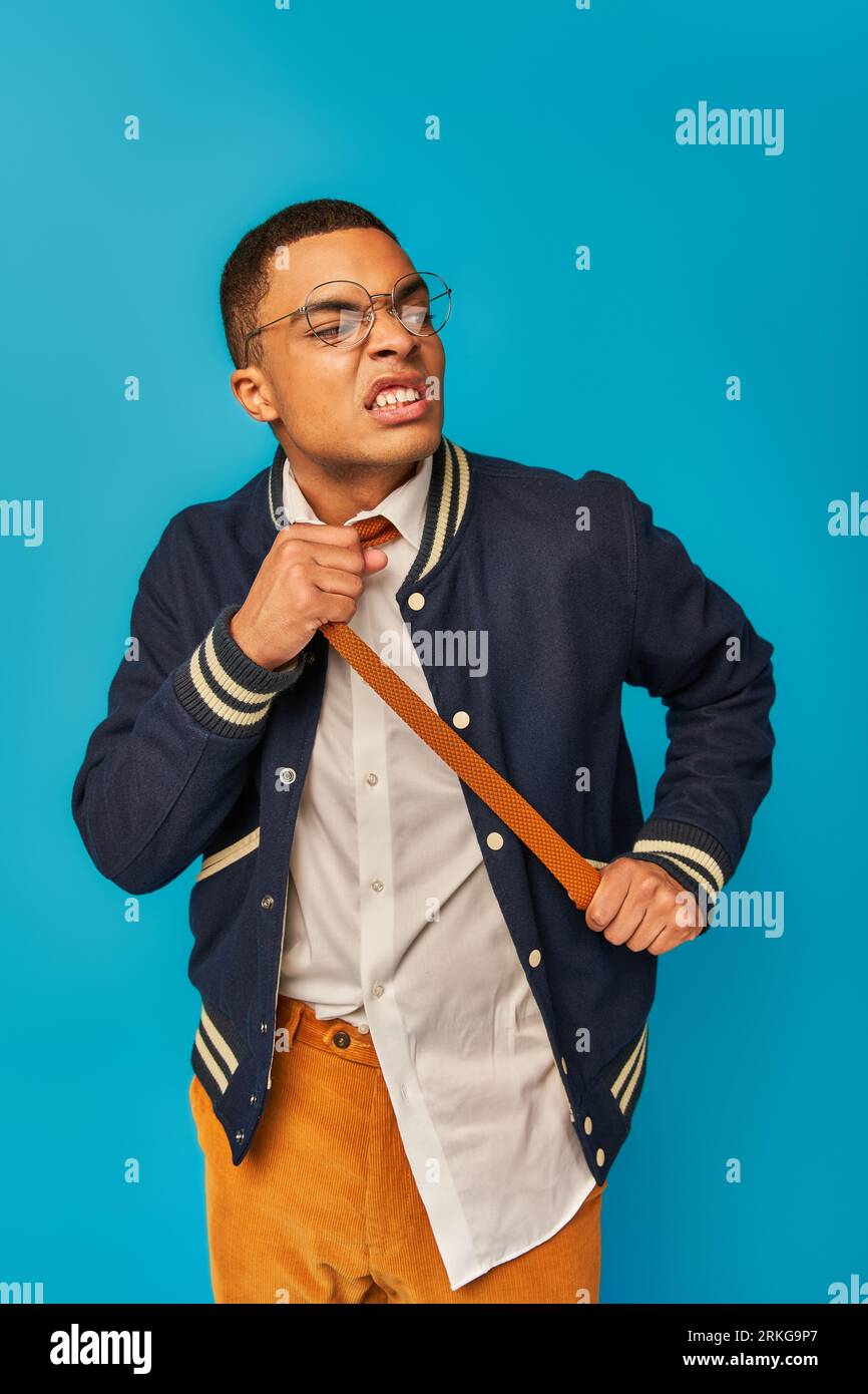 Angry dissatisfied irritated african american hi-res stock photography ...
