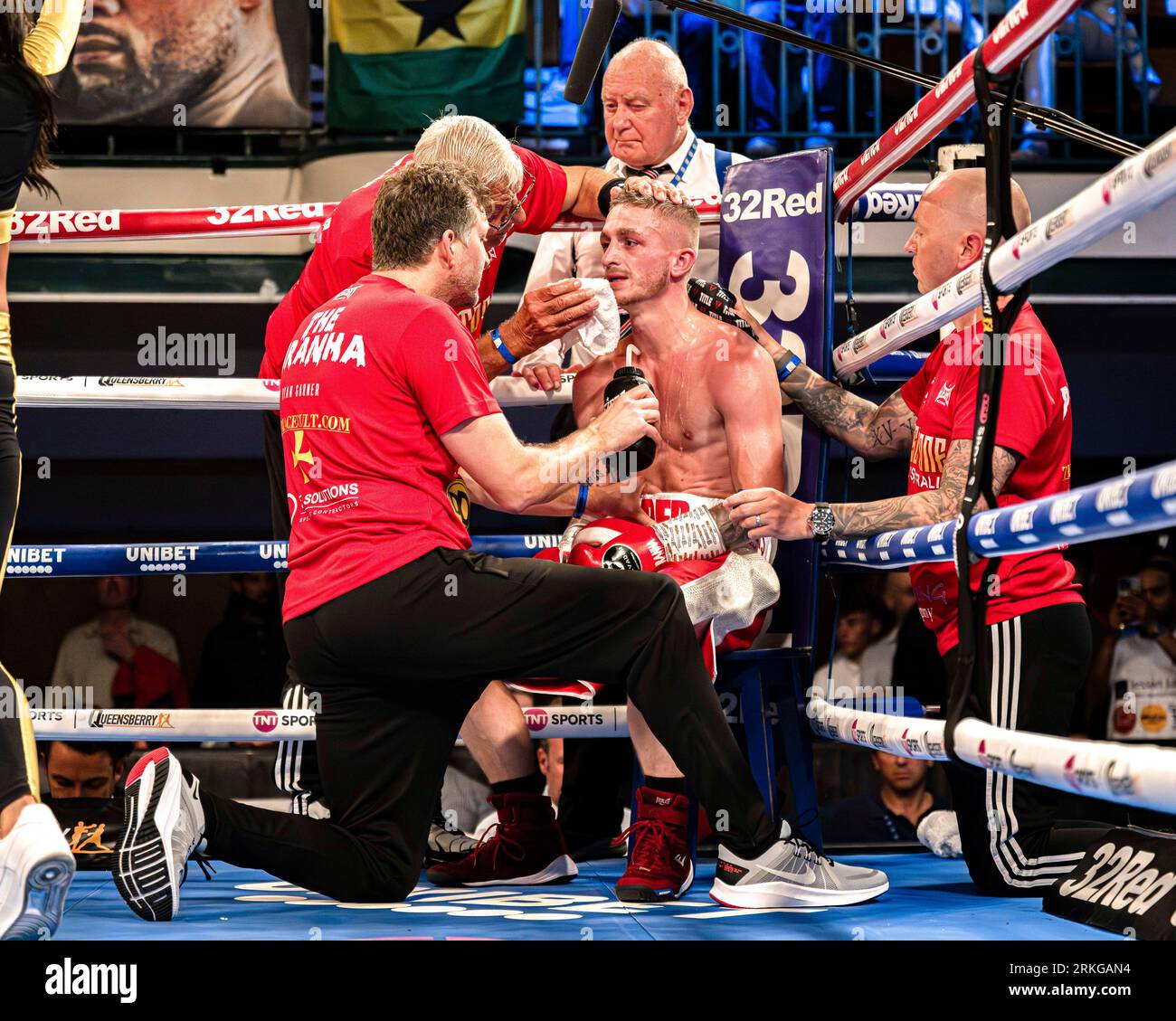 LONDON, UNITED KINGDOM. 18 Aug, 2023. Ryan Garner vs Juan Jesus Antunez ...