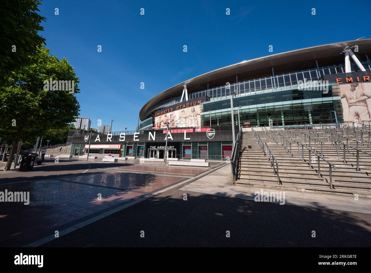 the Arsenal Stadium in London, United Kingdom Stock Photo - Alamy