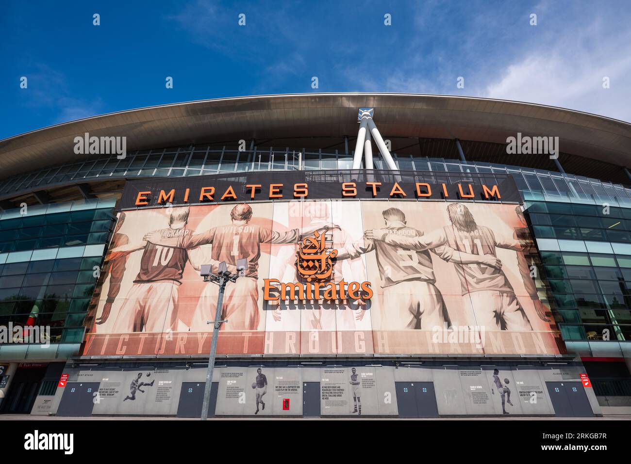 the Arsenal Stadium in London, United Kingdom Stock Photo - Alamy