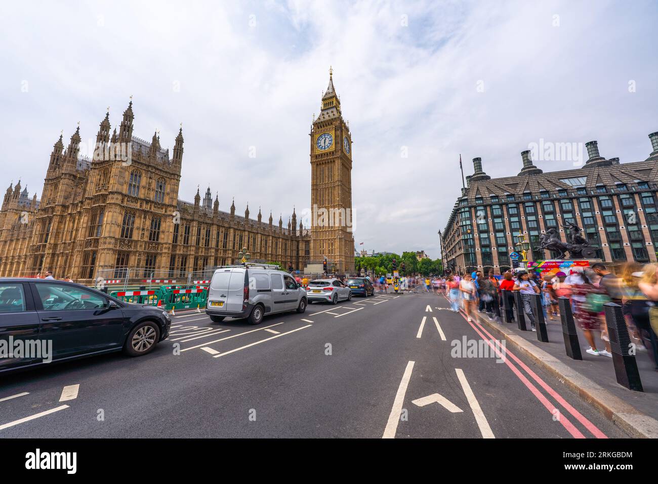 the Westminster and Big Ben in London, England Stock Photo - Alamy
