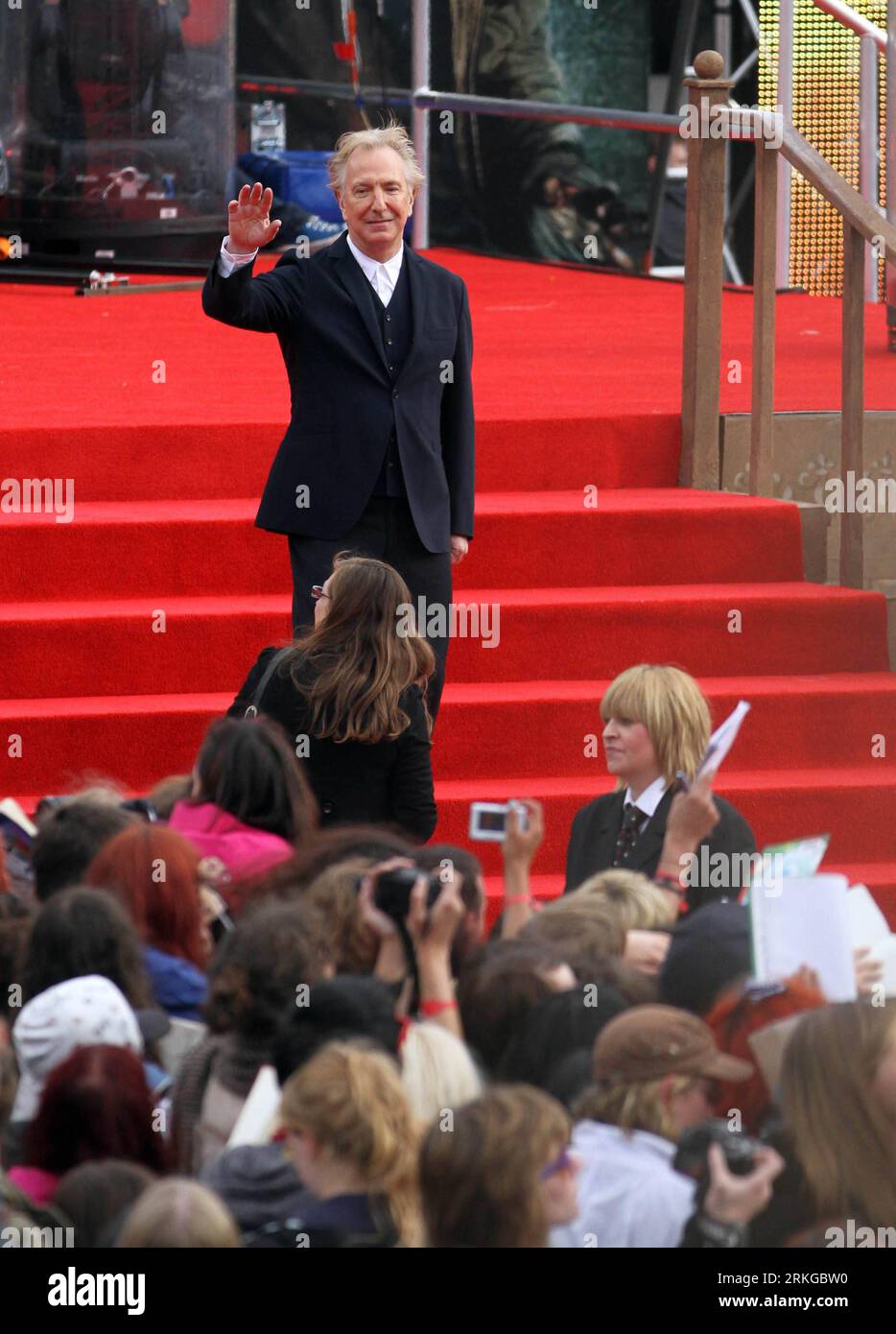 Actor alan rickman hi-res stock photography and images - Alamy