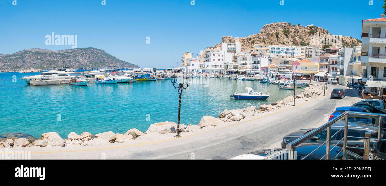 The Karpathos port, Karpathos Island, Greece, August 3rd, 2023. (CTK ...