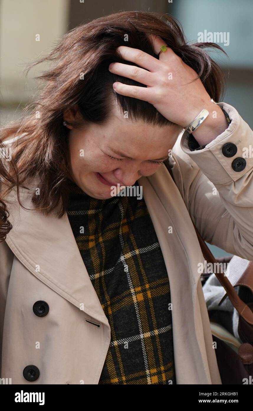 Caroline Muirhead, the former partner of Alexander McKellar leaves the ...