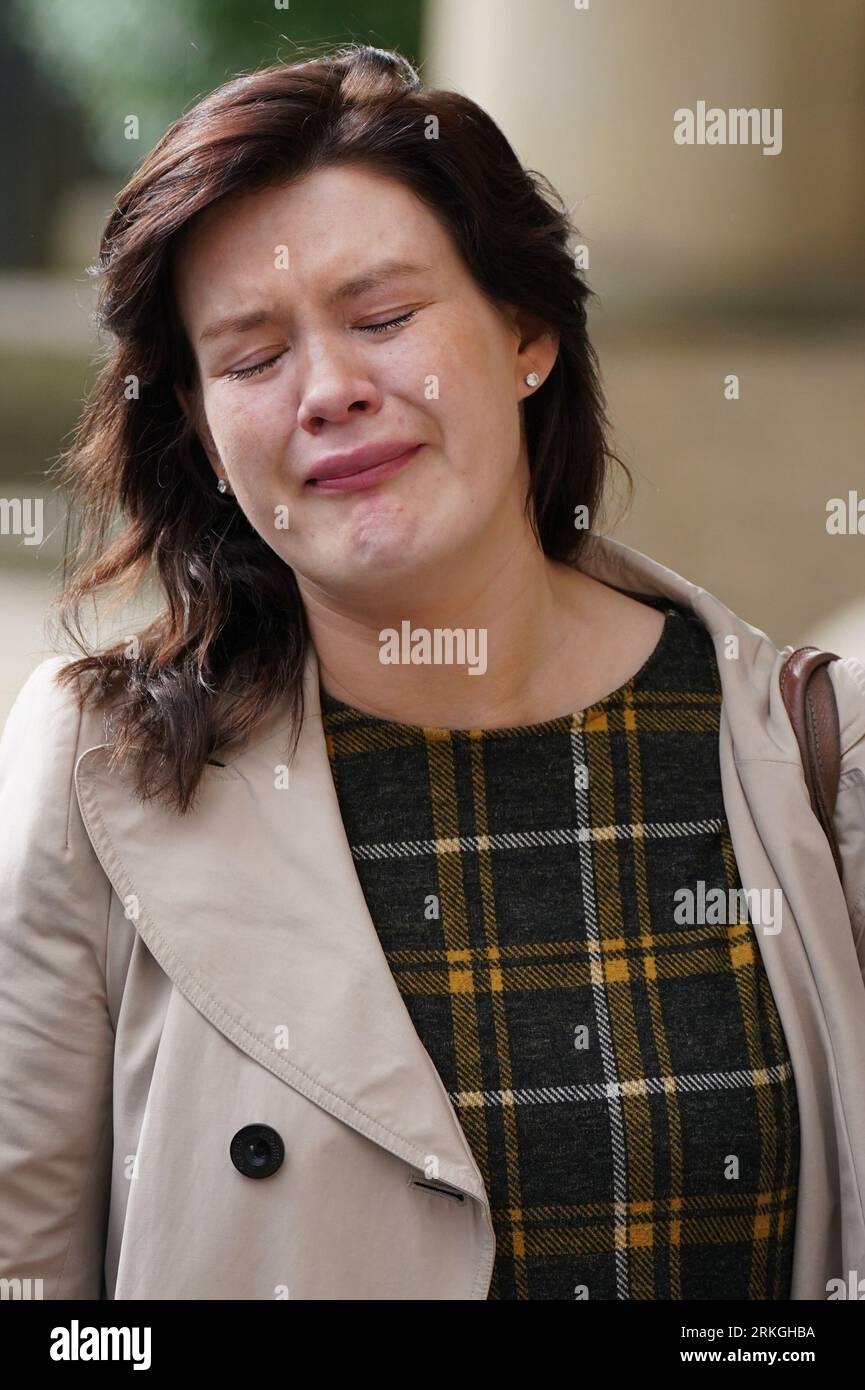 Caroline Muirhead, the former partner of Alexander McKellar leaves the ...
