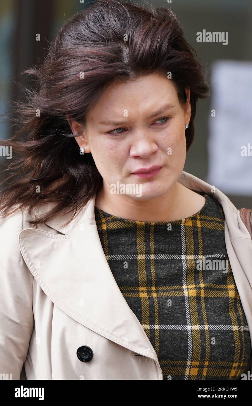 Caroline Muirhead, the former partner of Alexander McKellar leaves the ...