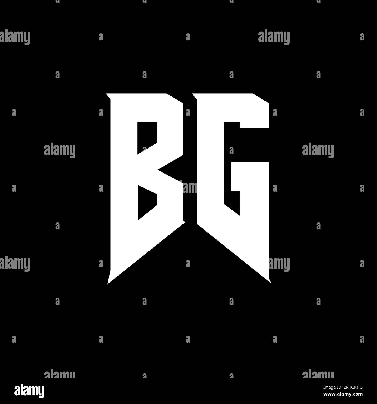 BG Letter Logo Design. Initial letters BG gaming's logo icon for ... BG Letter Logo Design. Initial letters BG gaming's logo icon for ...